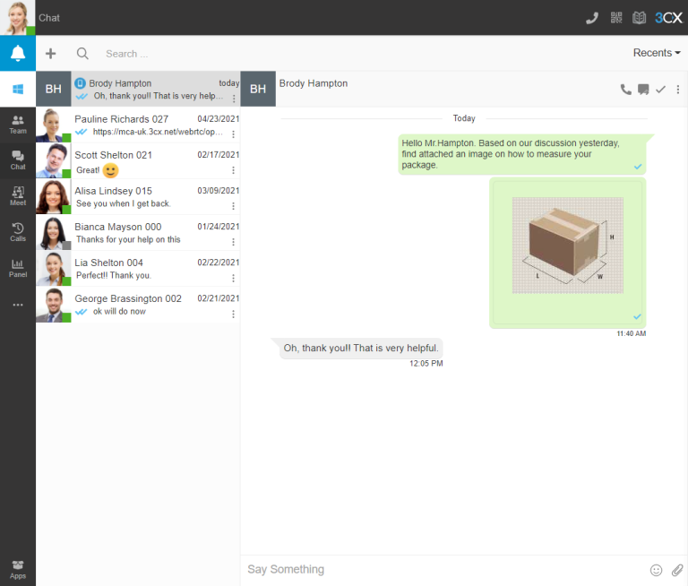 3CX User-friendly Web Client / Desktop Apps - RayCom Technologies